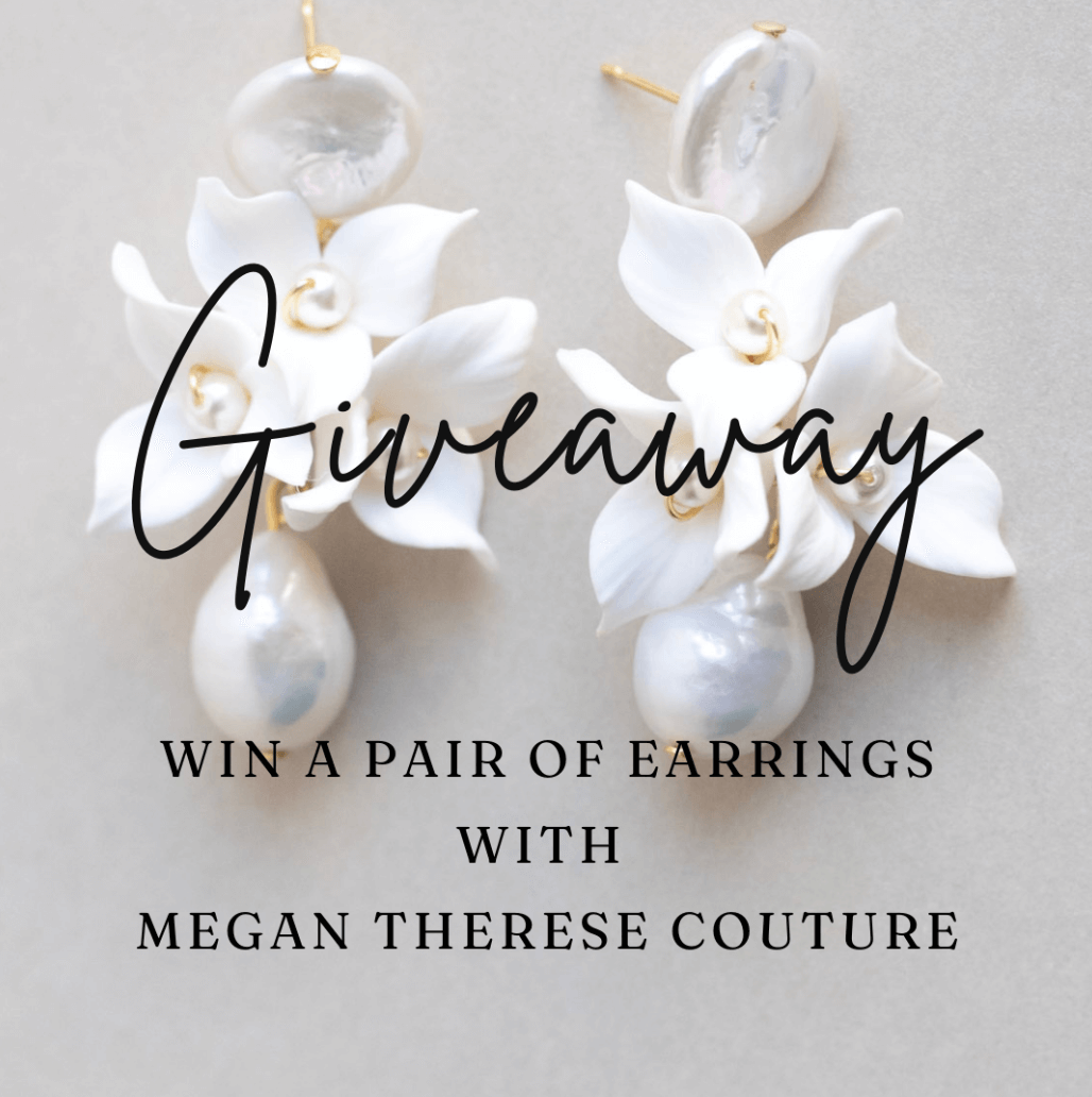 WIN Megan Therese Couture Bridal Earrings - The Bridal Buzz