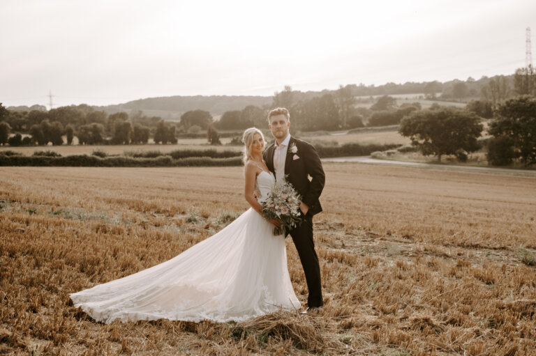 Over to Amy to tell us all about this beautiful barn wedding in Surrey ...